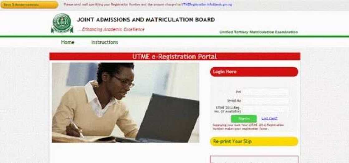 How to retrieve JAMB registration number? - Legit.ng