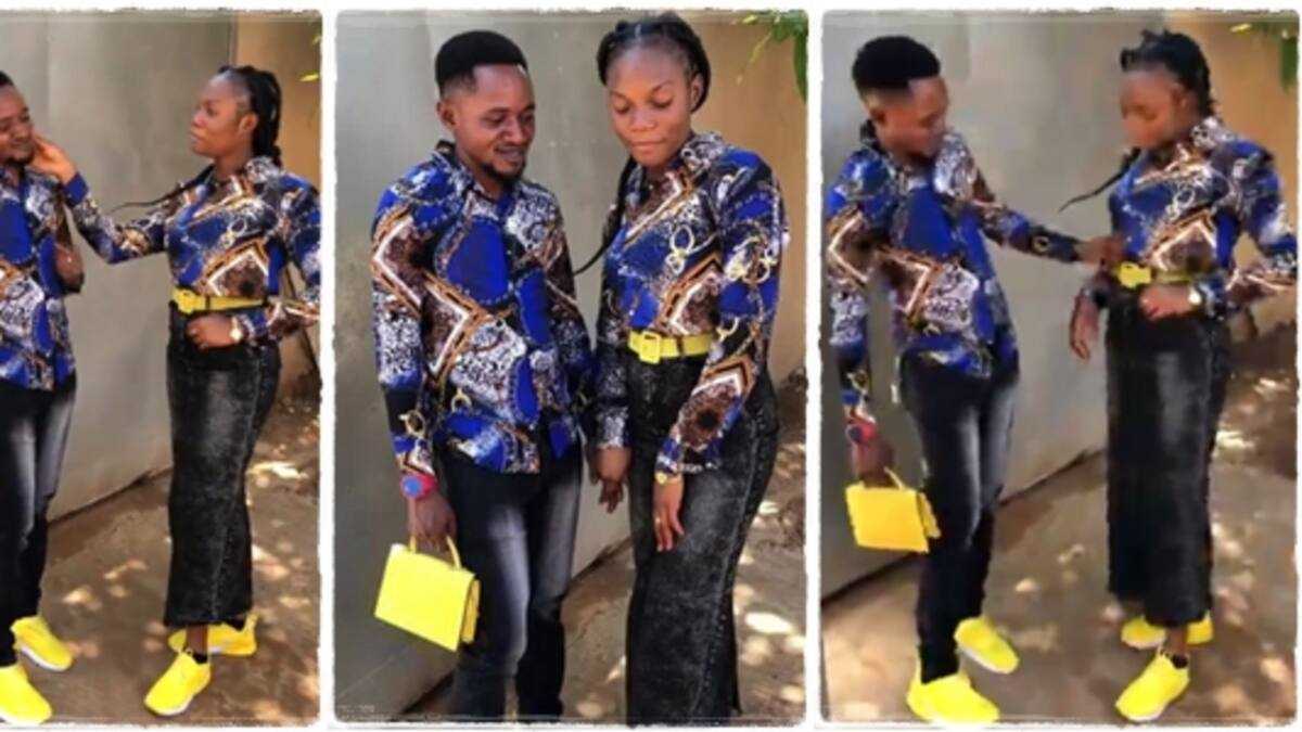 Pepper Dem Gang: Reactions As Couple Rock Matching Yellow & Black ...