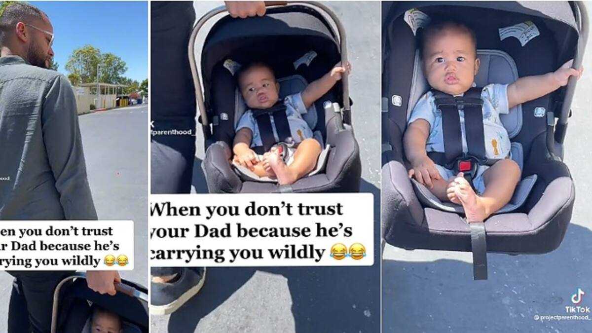 "I Don't Trust My Dad": Little Boy Protects Himself as Dad Swings Him ...