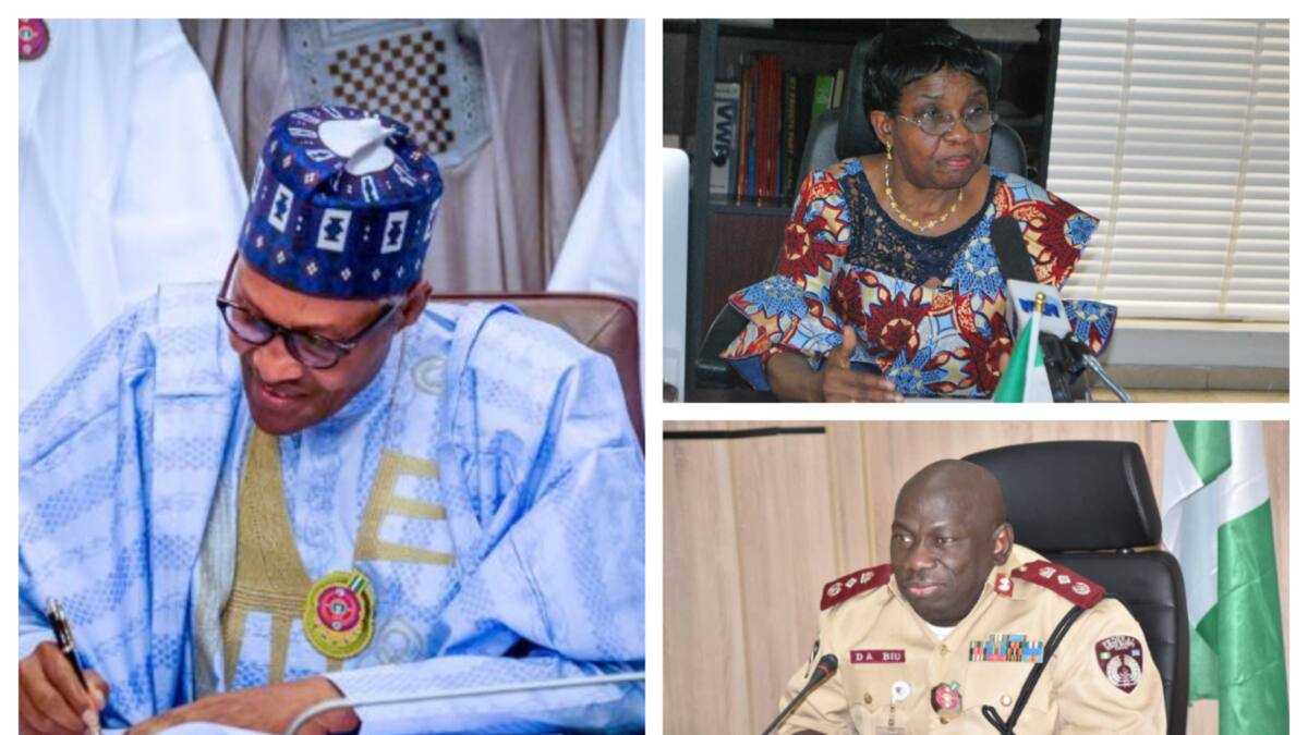 Full list of top govt officials whose tenures were renewed by Buhari in ...