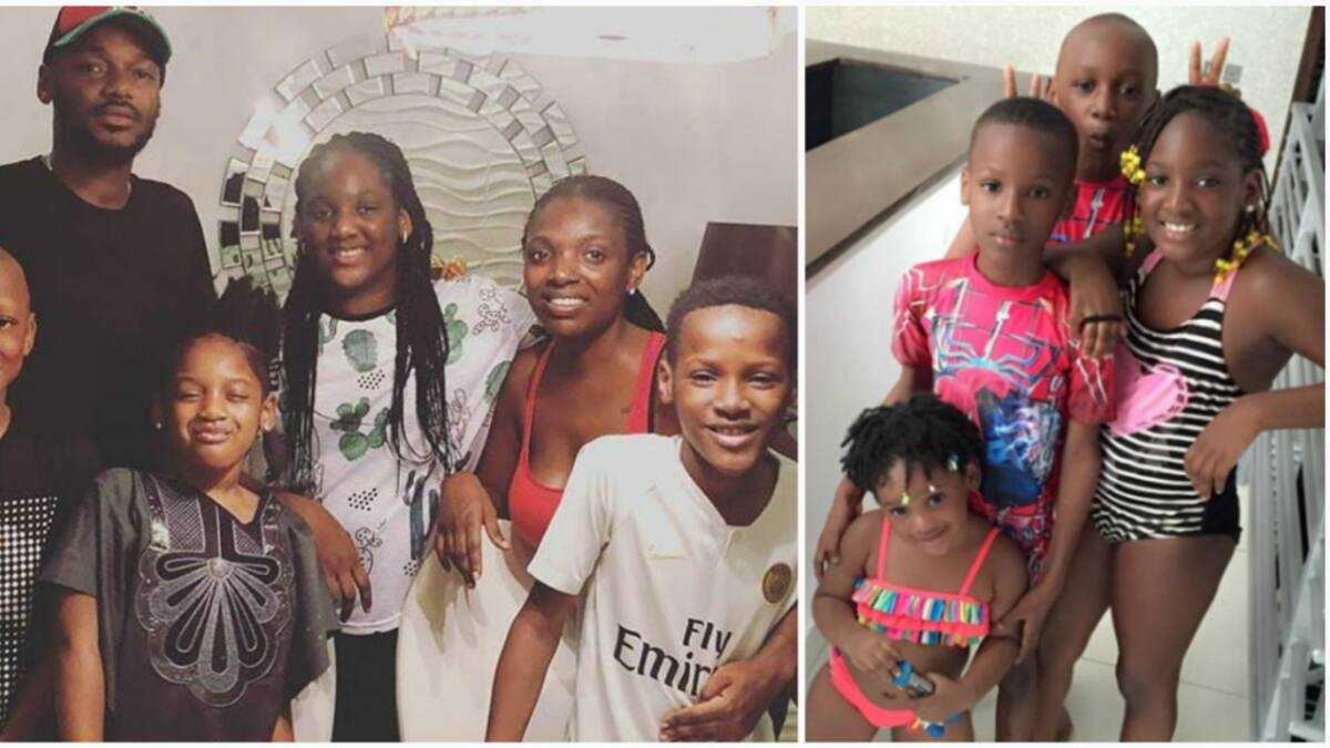 How many children does 2face have - Legit.ng