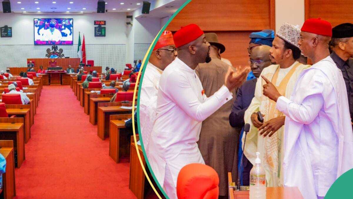 BREAKING: Pandemonium at Senate As Pressure Piles On Akpabio Over Sen ...