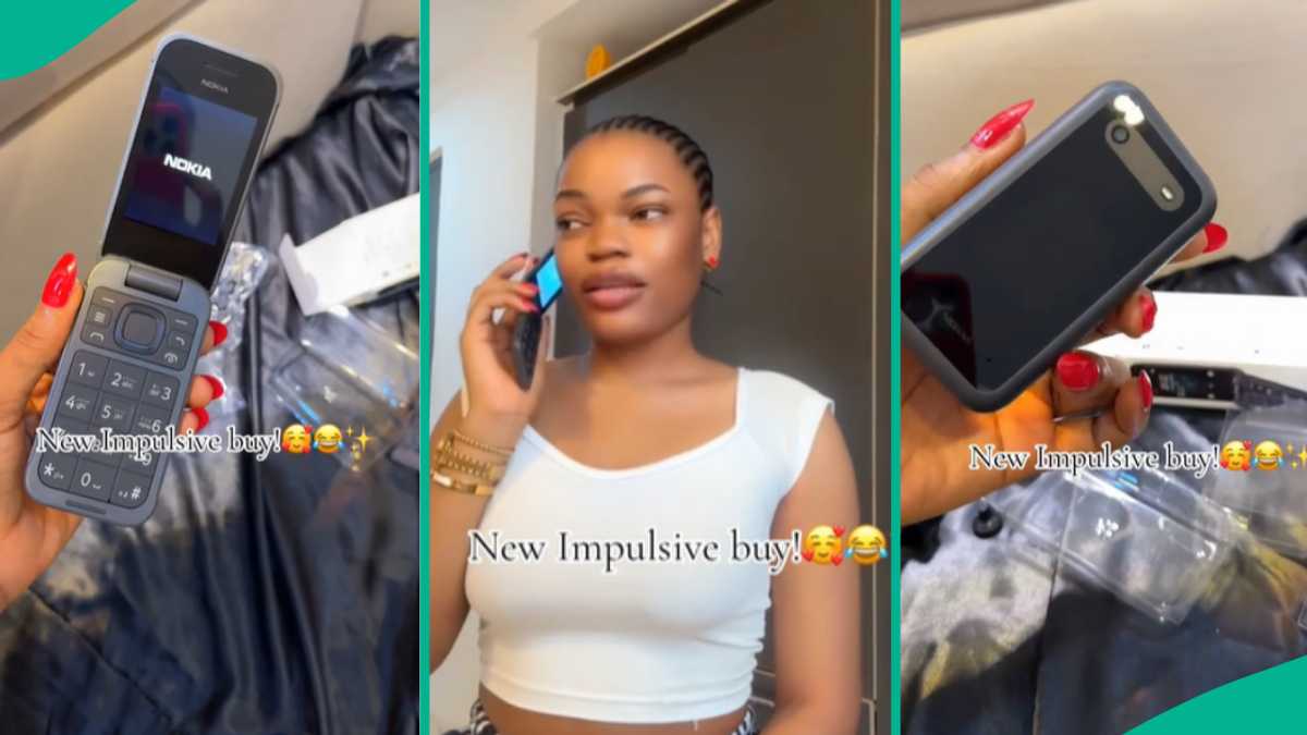 Nigerian Lady Gets Nokia 2720 Flip Phone with Strong Battery and ...