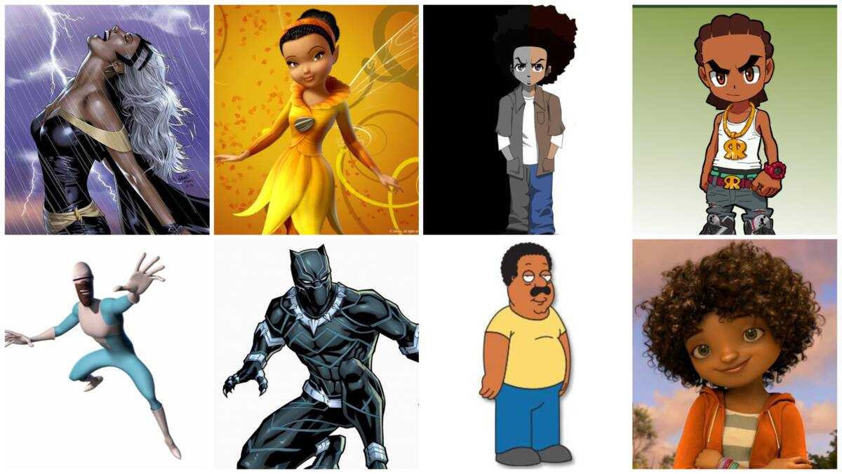 50 best black cartoon characters from your favourite shows and movies ...