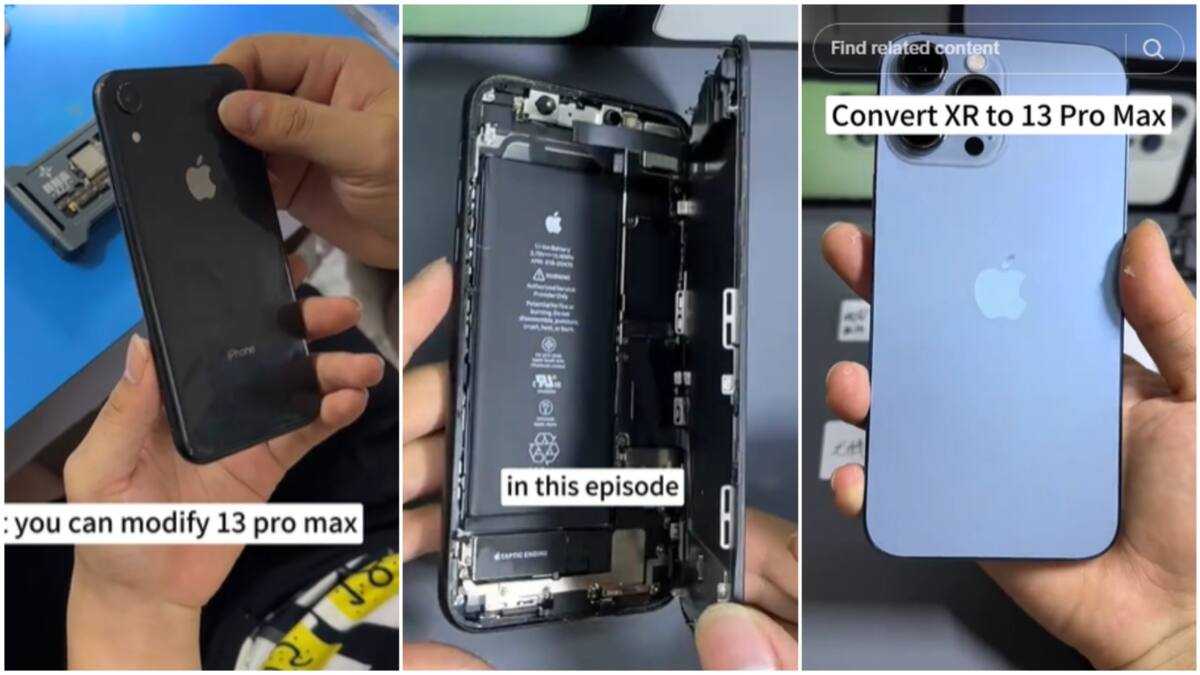 Man Upgrades iPhone XR to iPhone 13 Pro Max, Adds True Tone Feature ...