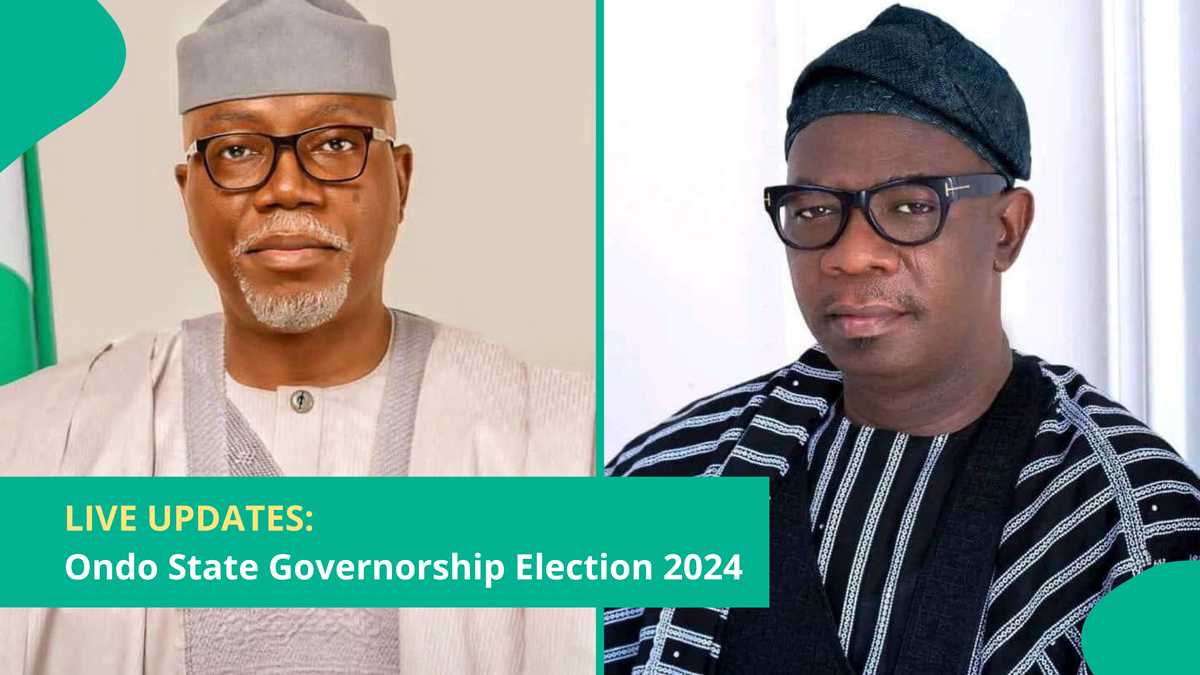Live Updates: Ondo State Governorship Election 2024 - Legit.ng