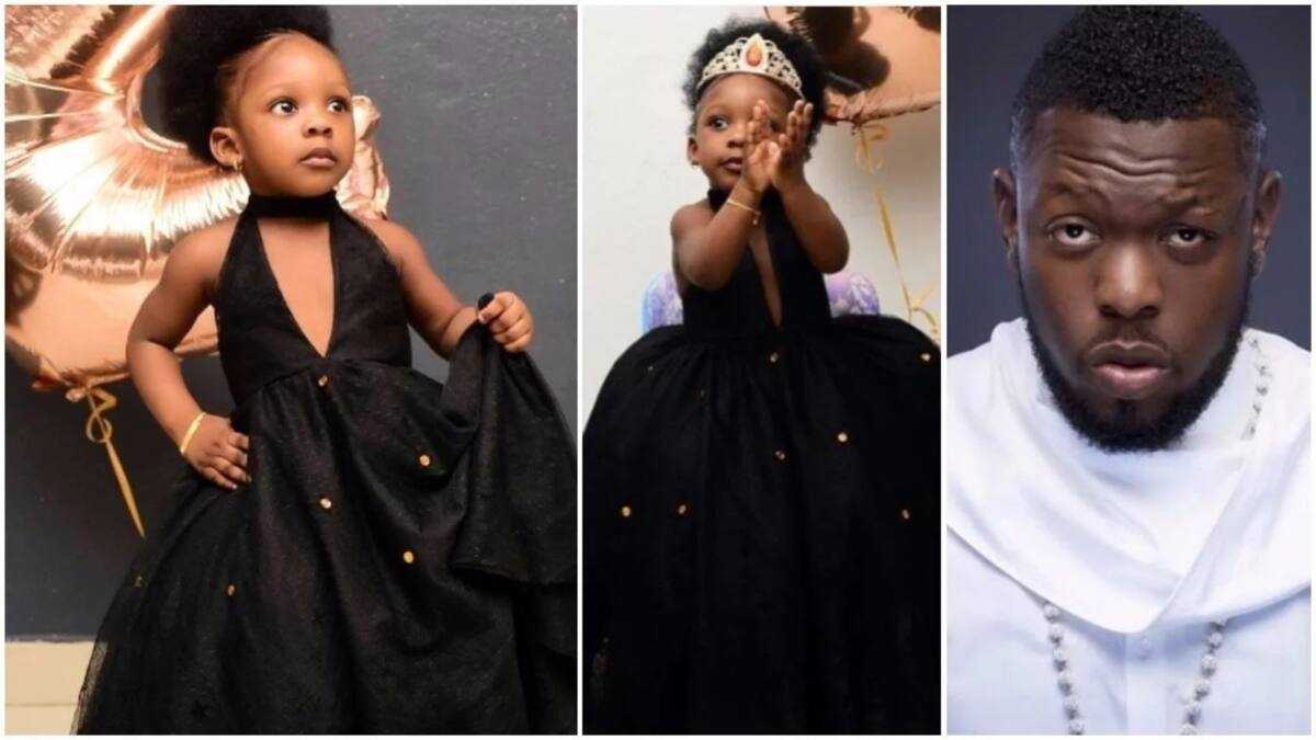 Singer Timaya celebrates daughter as she clocks 2 (photos) - Legit.ng