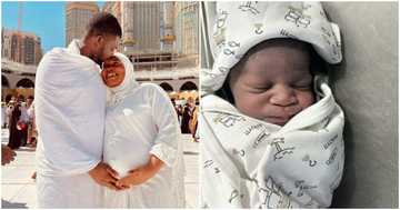 “I Have a Son Now and He’s Alhaji”: Cute Abiola Welcomes 1st Child With ...