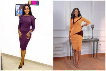 Classy corporate gown styles: Go to the office with style - Legit.ng