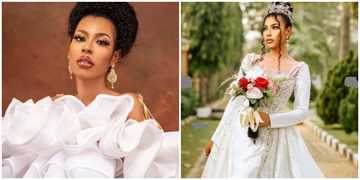 BBNaija Star Nini is the Perfect Bride in Gorgeous Wedding-Themed ...