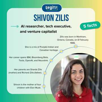 Shivon Zilis’ age, parents, husband, kids, net worth - Legit.ng