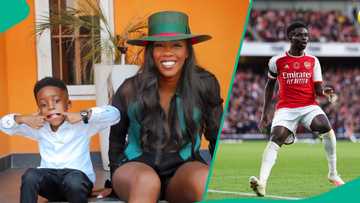 Tiwa Savage’s Son Jamil Celebrates His 9th Birthday at Arsenal Stadium ...