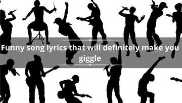 33 funny song lyrics that will definitely make you giggle - Legit.ng