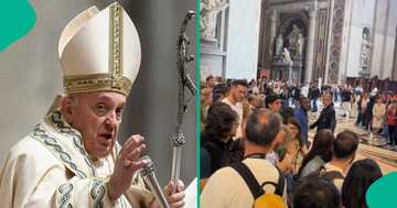 Angry Black Man Screams, Causes Commotion in Vatican City as People ...