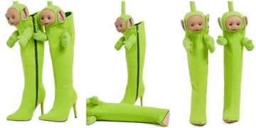 Designer Pays Homage to 'Teletubbies' With N1.1m Boots, Fashion Fans ...