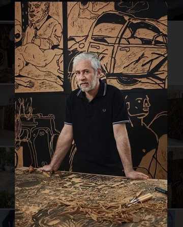 Découvrez le peintre Frédéric Arditi, fils de Pierre Arditi - Legit.ng