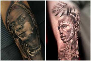 African tribal tattoos: 35 meaningful designs for men and women - Legit.ng