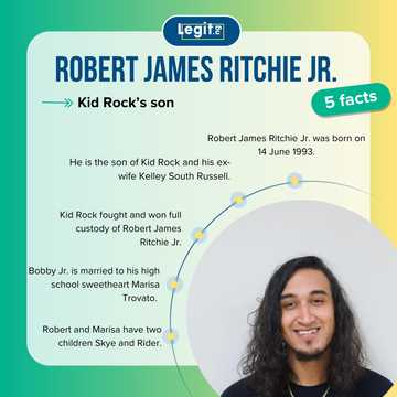 15 facts about Robert James Ritchie Jr, singer Kid Rock’s son - Legit.ng