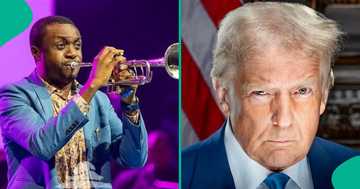 Donald Trump: Nigerian Singer Nathaniel Bassey Arrives in Washington DC ...