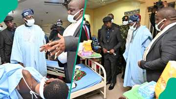 Benue Massacre: Photos Emerge as Tinubu Visits Hospital - Legit.ng