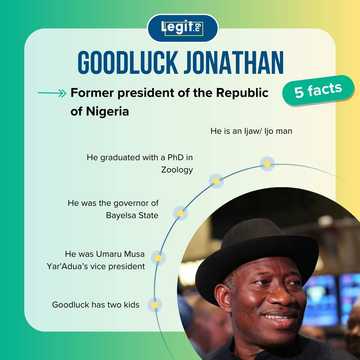 Former president Goodluck Jonathan's biography: 2024 update - Legit.ng