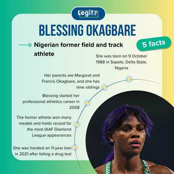 Blessing Okagbare's biography: age, husband, child, why was she ...