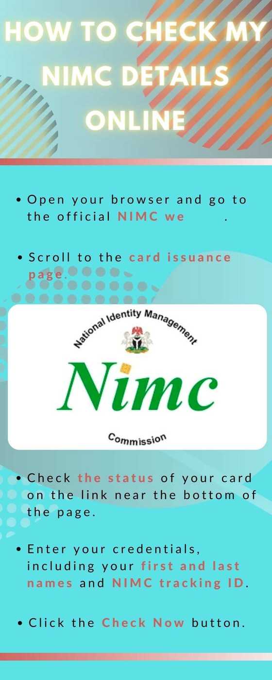 How to use NIMC tracking ID 2024: Complete guide to the portal - Legit.ng