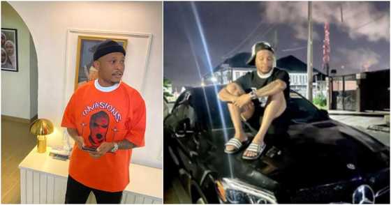 Singer Viktoh Shares Photo As He Acquires Mercedes Benz ...
