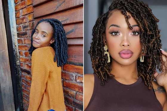 30 beginner short loc styles for women that are simple but stylish ...