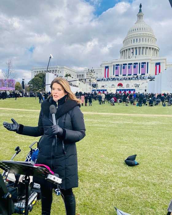 Kasie Hunt's bio: Age, eye injury, parents, wedding, pregnancy - Legit.ng