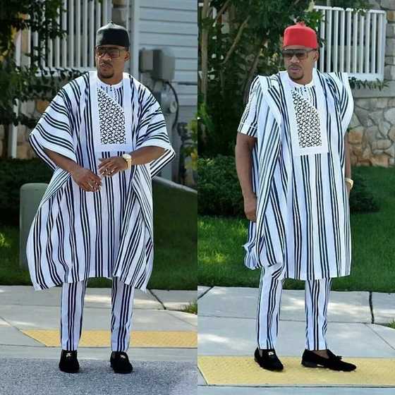 African old school dressing for men and women - Legit.ng