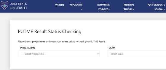 Abia State University portal: How to apply, check admission result ...