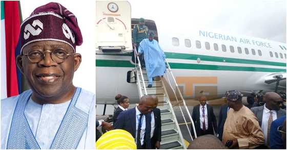 BREAKING: President Tinubu Arrives in Cotonou, Photo, Details Emerge - Legit.ng