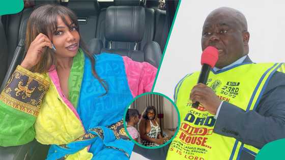 BBN’s Tacha’s Attempt at ‘I Am a Chosen’ Trend With Young Girl Sparks ...