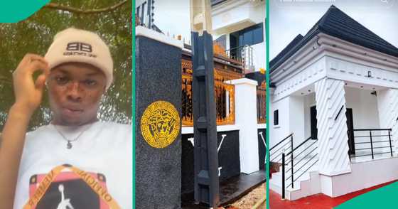Man Builds House, Puts Versace and Louis Vuitton Logos on his Fence ...