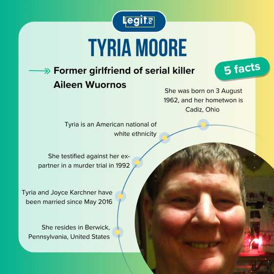 Tyria Moore: Where is Aileen Wuornos' girlfriend today? - Legit.ng