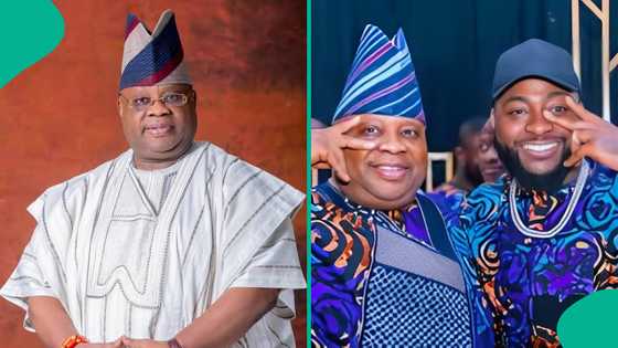 Davido's Uncle Governor Ademola's Hilarious Dance While Exercising ...