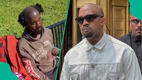 Is that Kanye West? Homeless Man Resembling the Rapper Found on Street ...