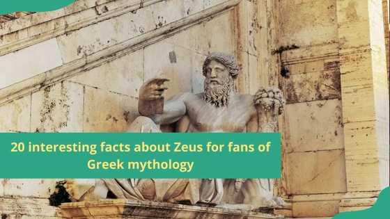 20 interesting facts about Zeus for fans of Greek mythology - Legit.ng