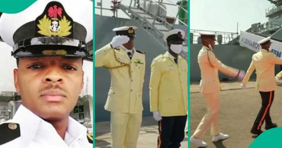 Archival Clip Shows Lt Yerima During Nigerian Navy's Dubai Ceremony ...