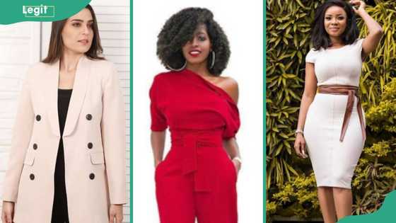 Business formal women's attire: rules, guidelines, outfit ideas - Legit.ng