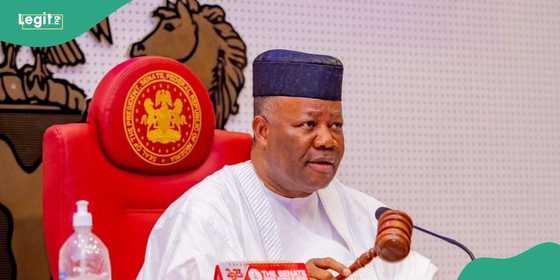 Breaking: Akpabio Swears in 2 New Senators, Details Emerge - Legit.ng