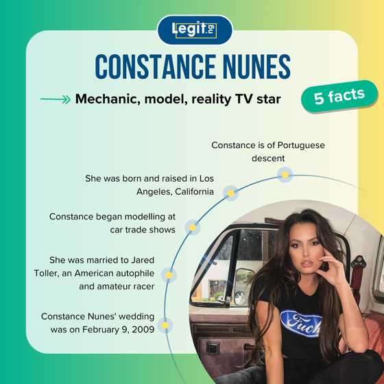 Constance Nunes’ biography: Age, height, net worth, husband, career ...