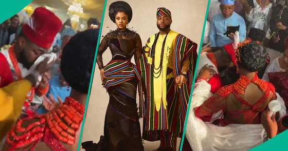 Chivido: Video of Moment Davido Started Crying After Chioma Was Handed ...