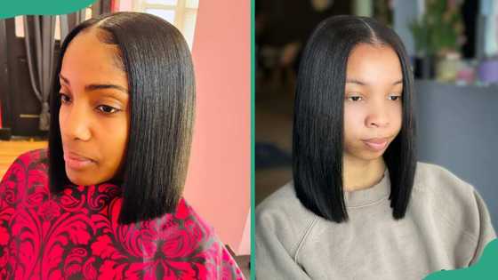 20+ iconic slimming haircuts for chubby faces to try - Legit.ng