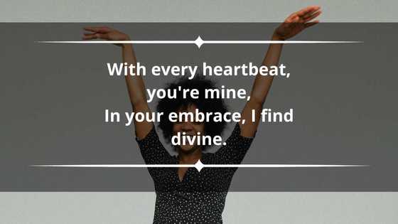 30+ romantic love poems for her to warm her up inside - Legit.ng