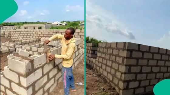Successful Man Shows How He Built His House From Beginning To End ...