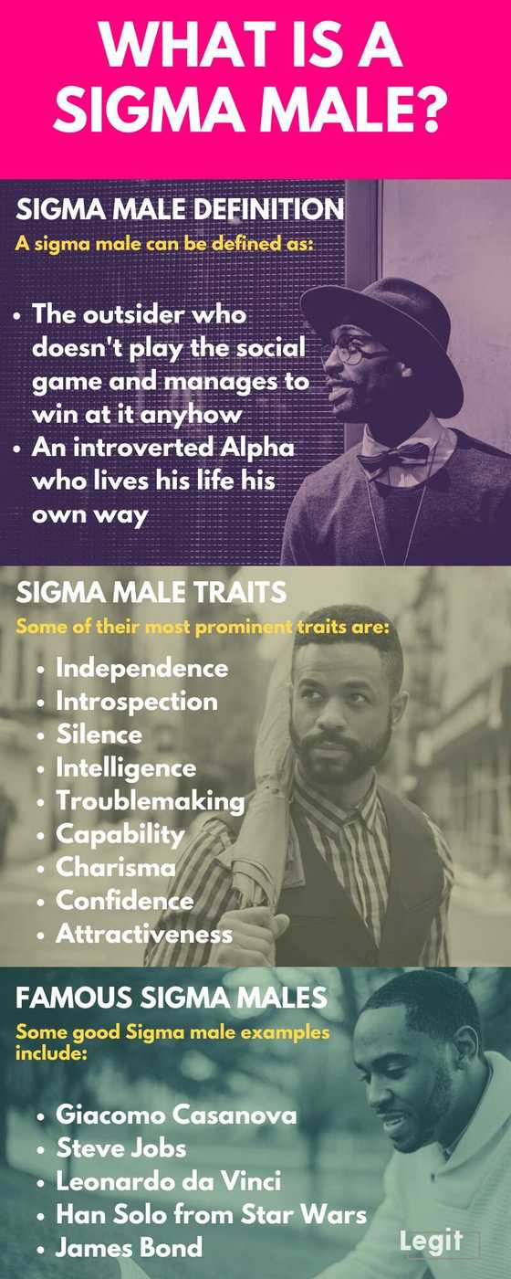 What is a Sigma male: Definition, traits, examples, famous sigmas ...
