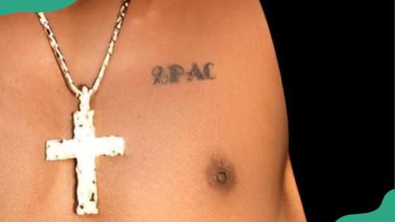 Tupac’s tattoos: what each of the legend's tattoos meant - Legit.ng