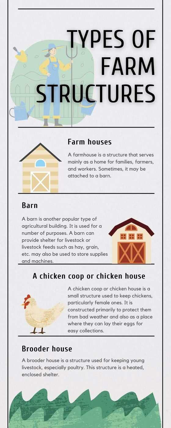 Farm structures: Types, uses, and definitions of agricultural buildings ...